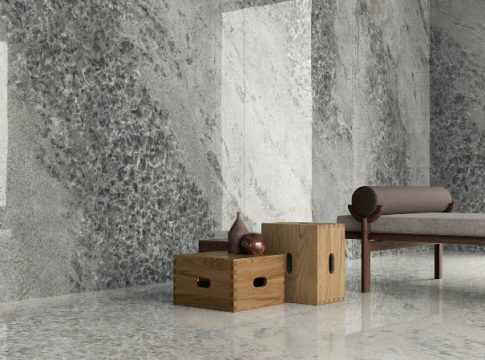 Fiandre introduces terrazzo-style collection; polished Italian marble ...