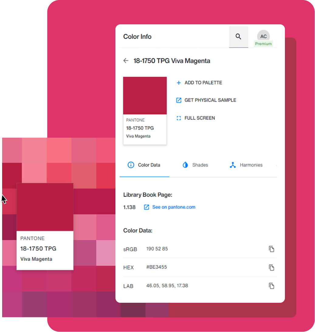 Pantone s Color Of The Year Viva Magenta 18 1750 TileLetter Pantone s Color Of The Year Viva Magenta 18 1750 TileLetter