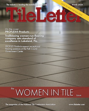 Tileletter - The Industry's leading tile installation magazine - TileLetter