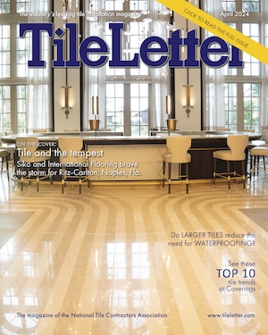 Tileletter - The Industry's leading tile installation magazine - TileLetter