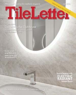 Tileletter - The Industry's leading tile installation magazine - TileLetter